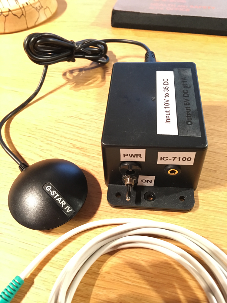 Icom IC-7100 and GNSS Receiver | Thornbury & South Gloucestershire ...